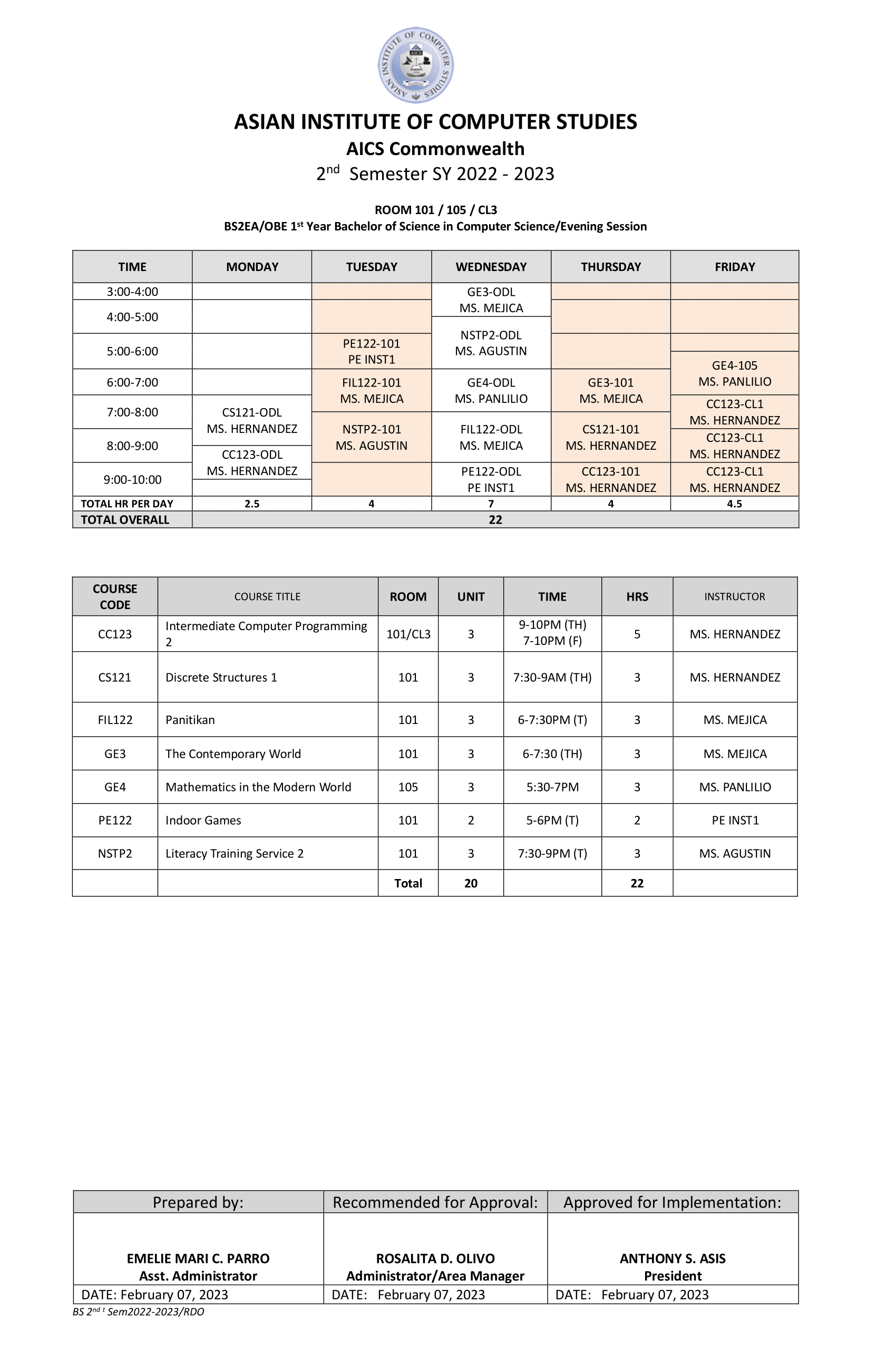Commonwealth – Asian Institute of Computer Studies